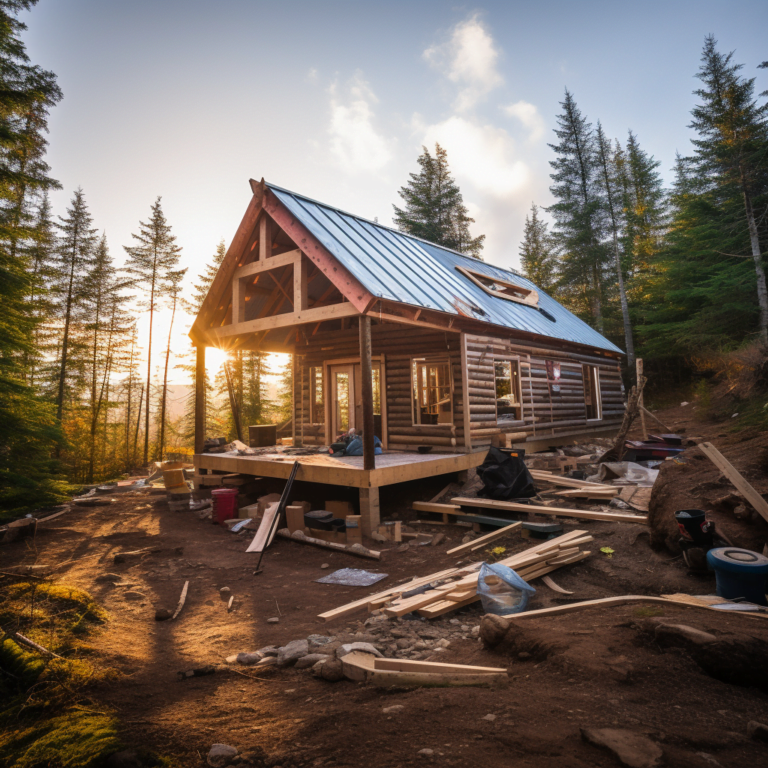 Building An Off Grid Cabin - OffGridHarmony